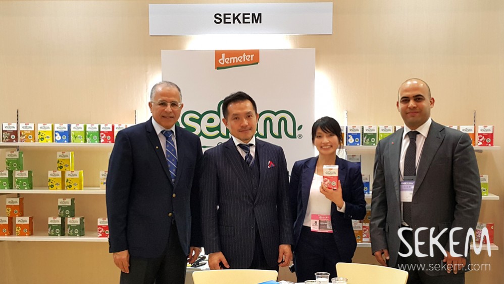 New SEKEM Brand was presented at Foodex Fair in Japan – SEKEM