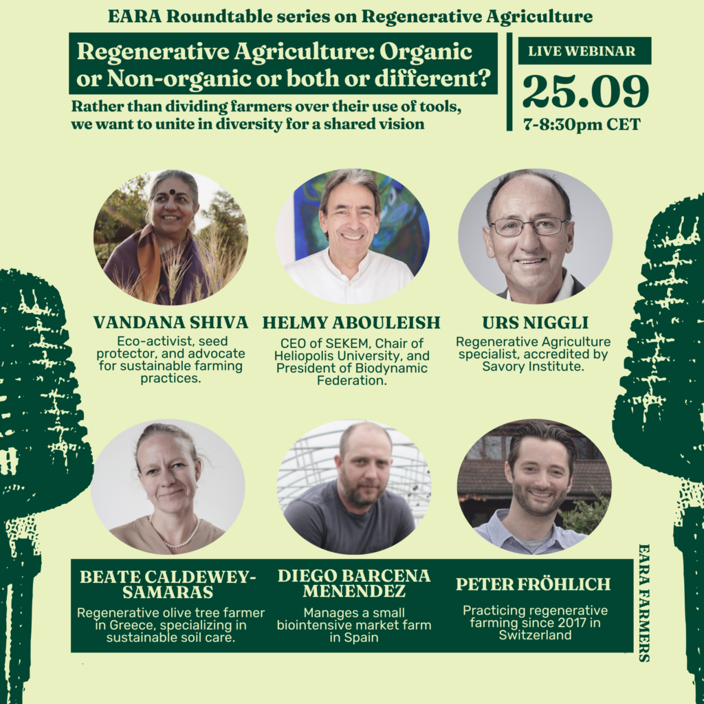 Watch the 2nd session of the EARA | European Alliance for Regenerative ...